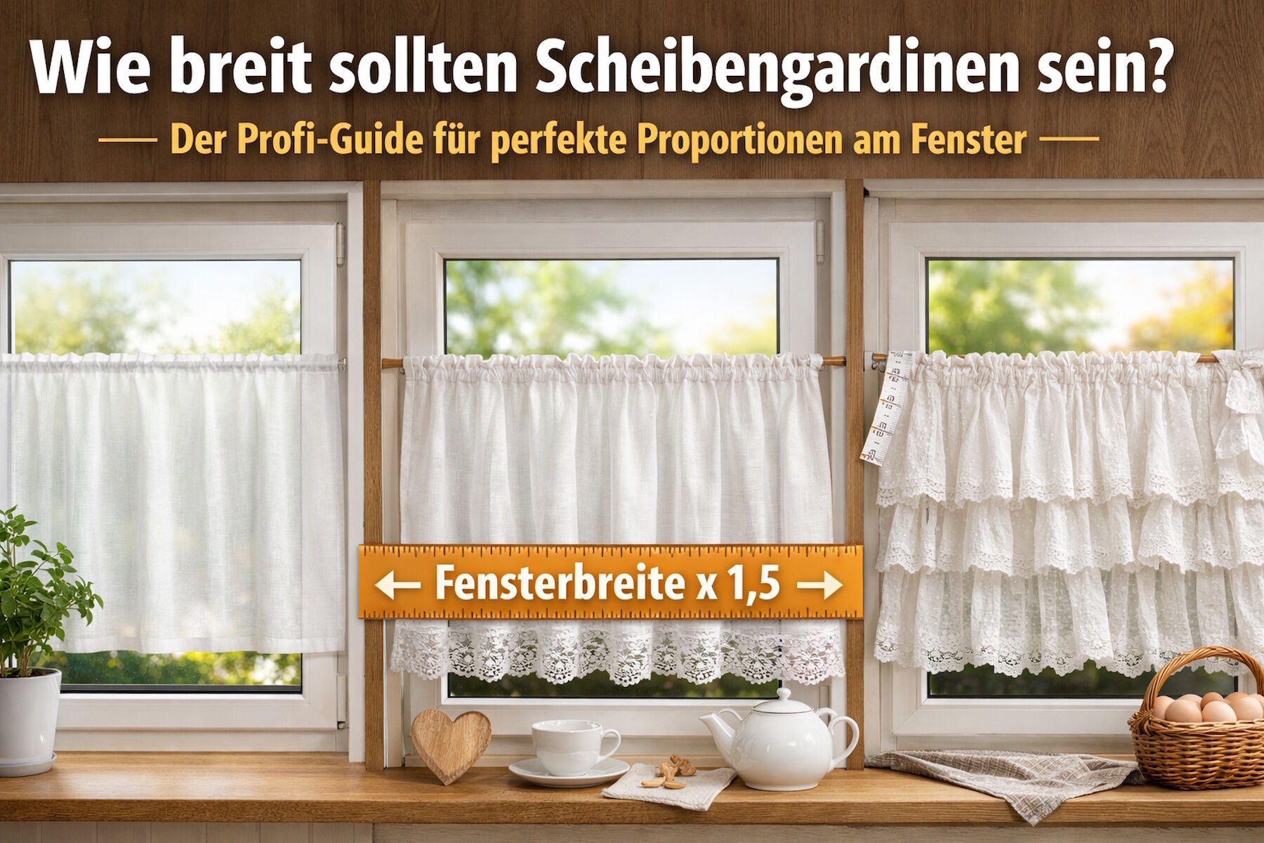 Wunderschne Scheibengardinen Lang Balkontr Bild