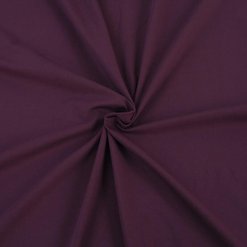 Stoff Meterware Uni Fuchsia Musselin Pink